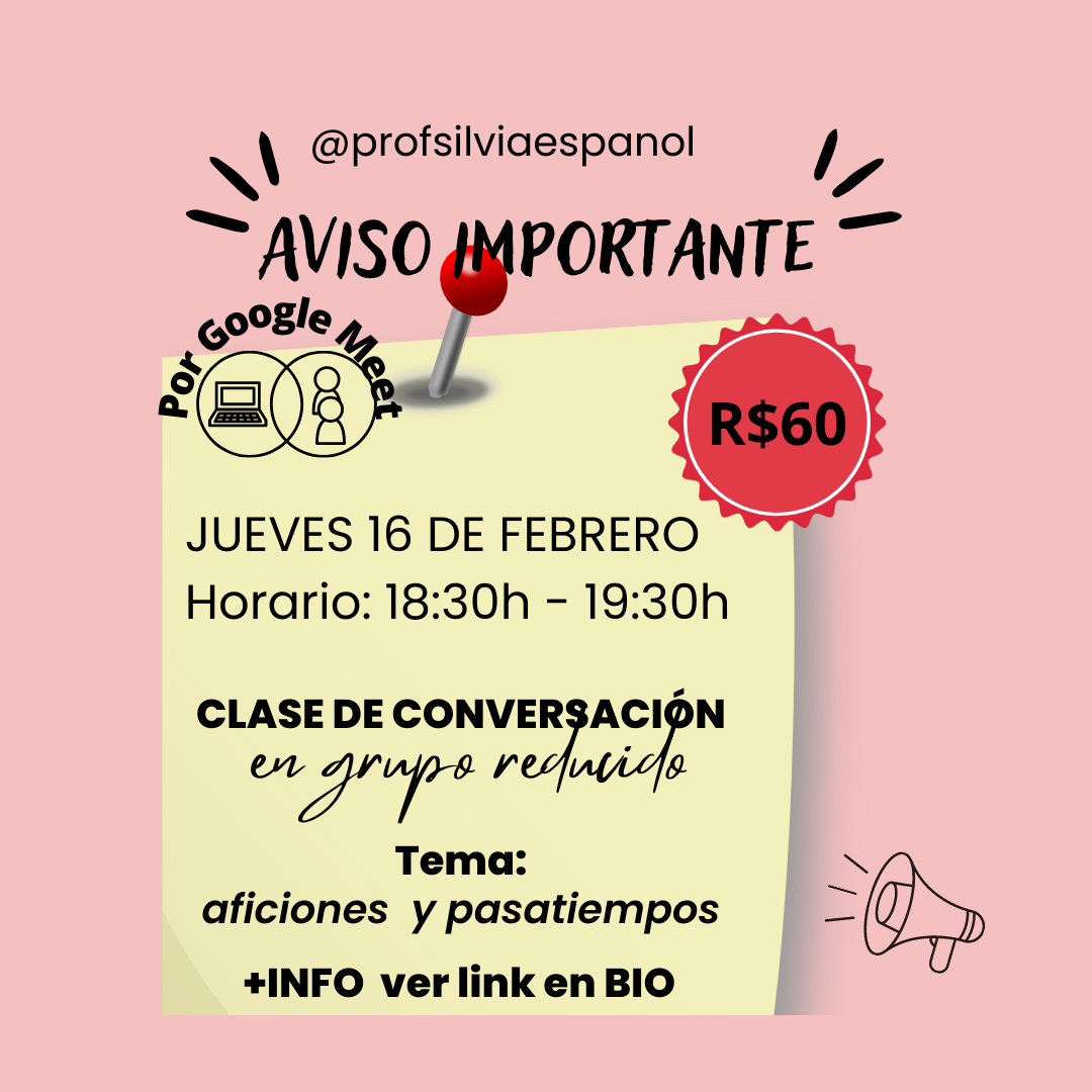 Clase de conversación en grupo ESPAÑOL - Expreso Español